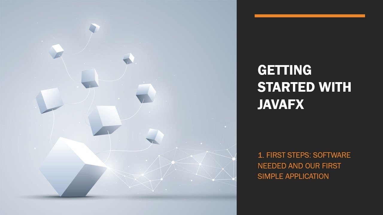 Getting started with JavaFX - Software needed and first application (old versions of IntelliJ)