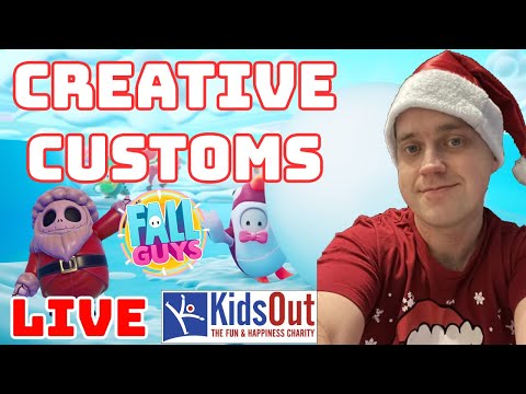 ๐ด LIVE - GREAT FALL GUYS CREATIVE CUSTOMS - THE TWELFTH DAY OF TEZMASS FINAL KIDSOUT CHARITY STREAM
