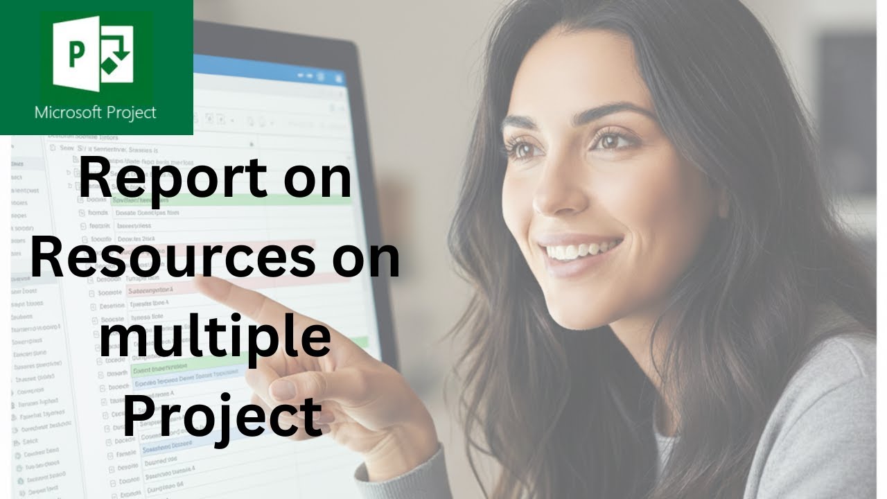 Resource reporting over multiple projects in Microsoft Project