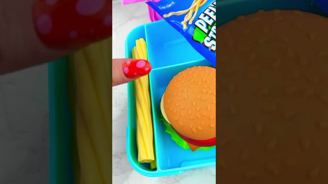 Packing School Lunch with CANDY Food Satisfying Video ASMR COMPILATION #6! #asmr 🍭🍫🍬