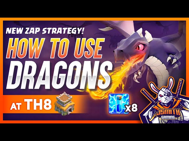 What is Zap Dragons attack strategy in Clash of Clans?
