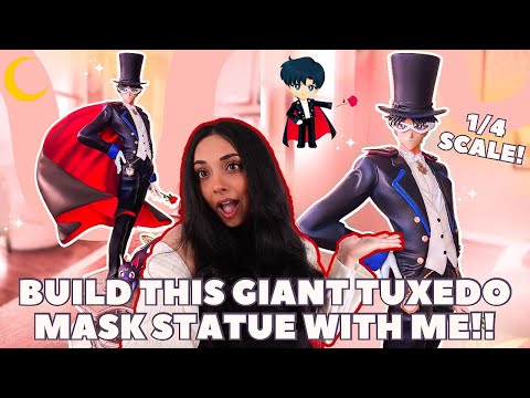 Resin Statue Unboxing ✦ GIANT TUXEDO MASK 1/4 SCALE FIGURE