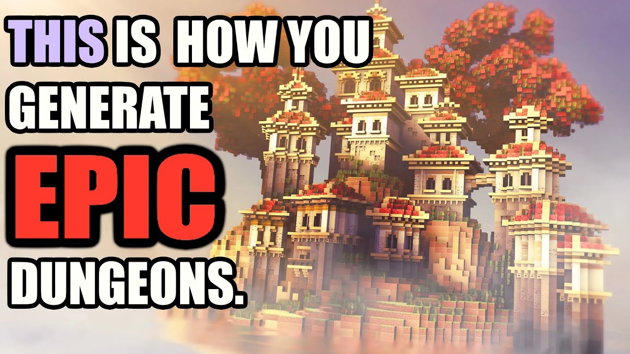 The ULTIMATE Dungeon Generator Tutorial (Jigsaw Block Minecraft)