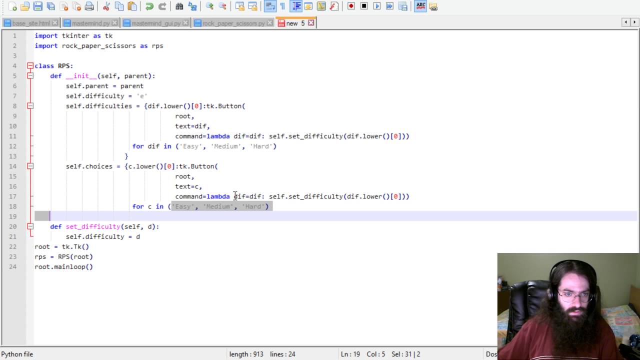 Let's Code Python: Graphical Rock Paper Scissors with Tkinter