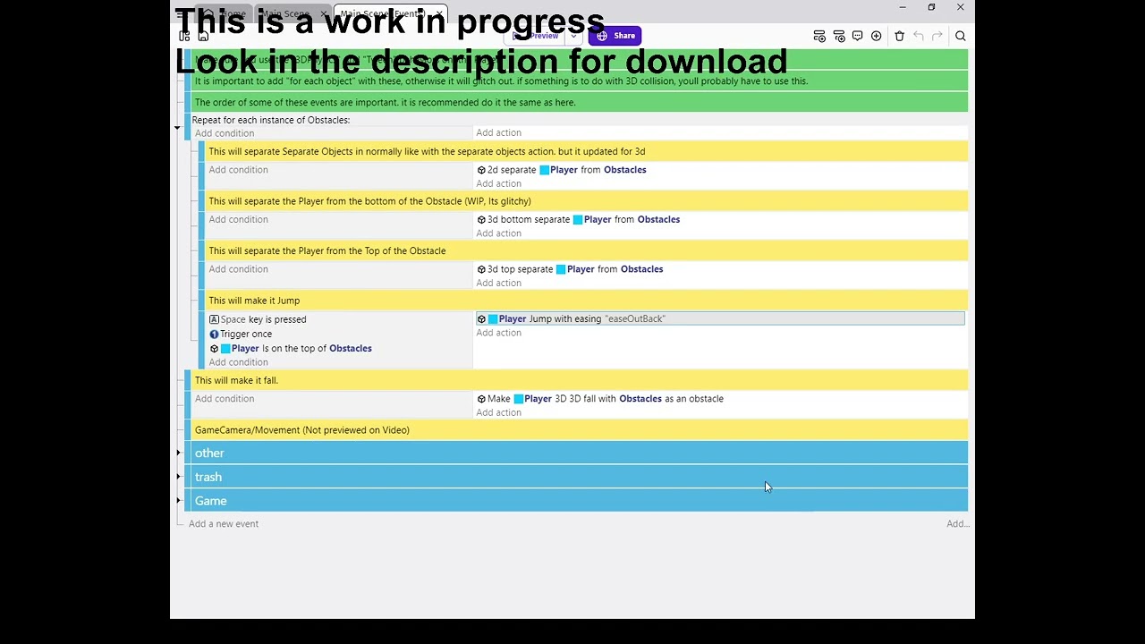 3D physics extension - Extensions - GDevelop Forum