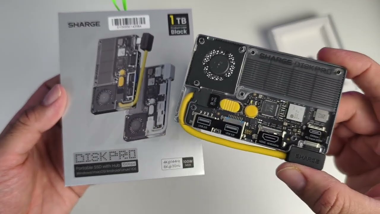 SHARGE Disk Pro 1TB – The Fastest Portable SSD Ever! ⚡