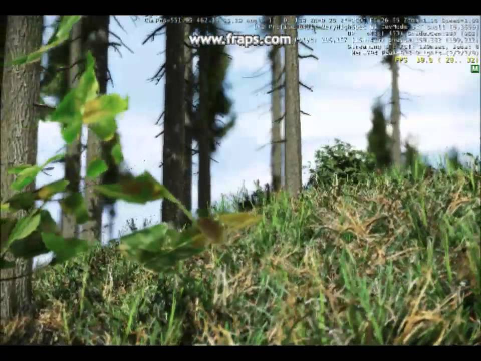 Cryengine3 Environment Test: Forest Hill