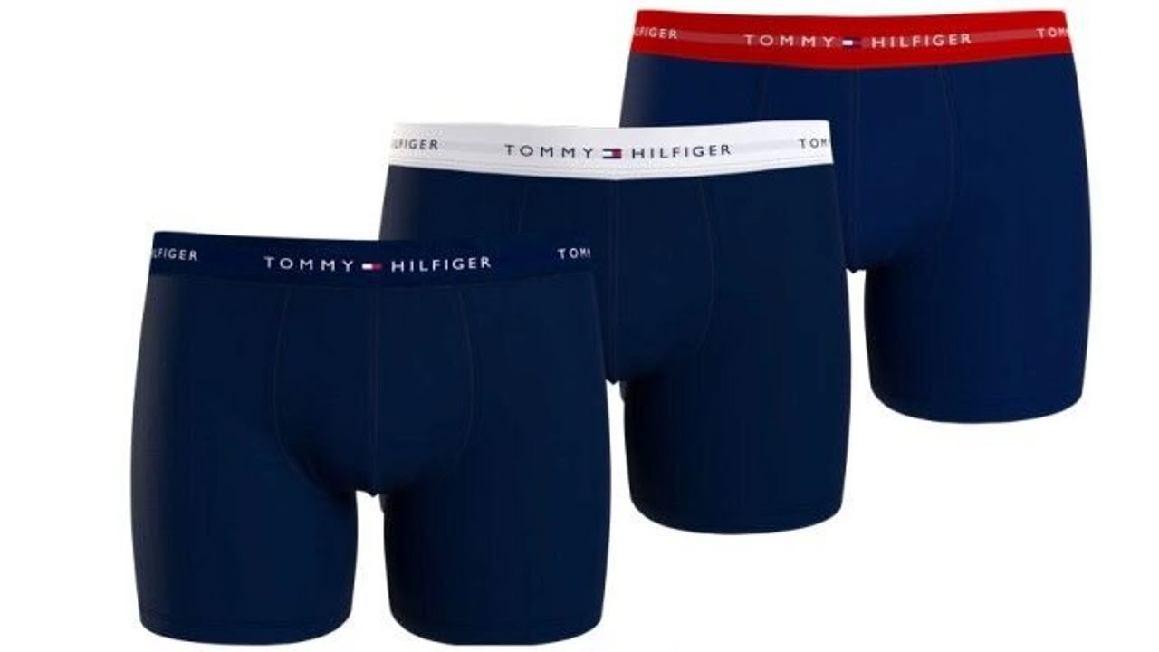 Boxerky Tommy Hilfiger Signature Cotton Essentials 3 pack UM0UM02765 0UB