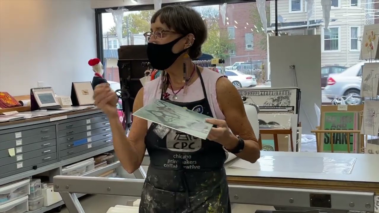 STUDIO VISIT: Deborah Maris Lader at the Chicago Printmaker's Collaborative