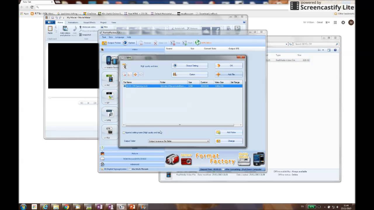 Tutorial: Using Format Factory to convert video file format