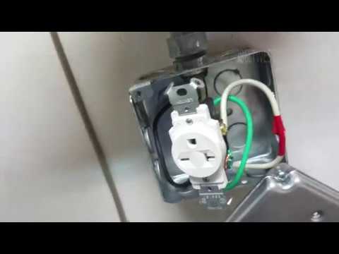 240 volt socket Ground pin up or down ? 6 20R Nema Receptacle