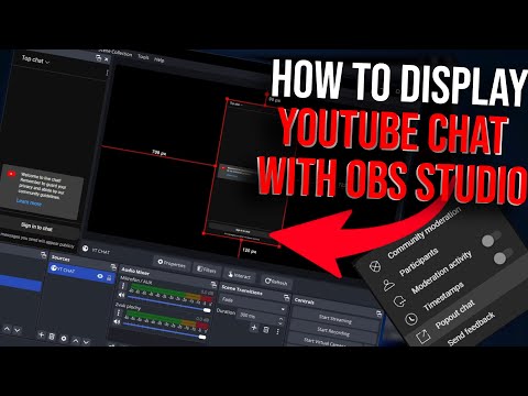 How To Set Up Chat On Stream With OBS Studio - YouTube chat