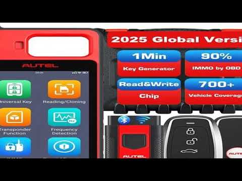 Autel MaxiIM KM100 Key Fob Programming Immobilizer Tool 2PCS Autel IKEY for 60s Key Generation OBD I