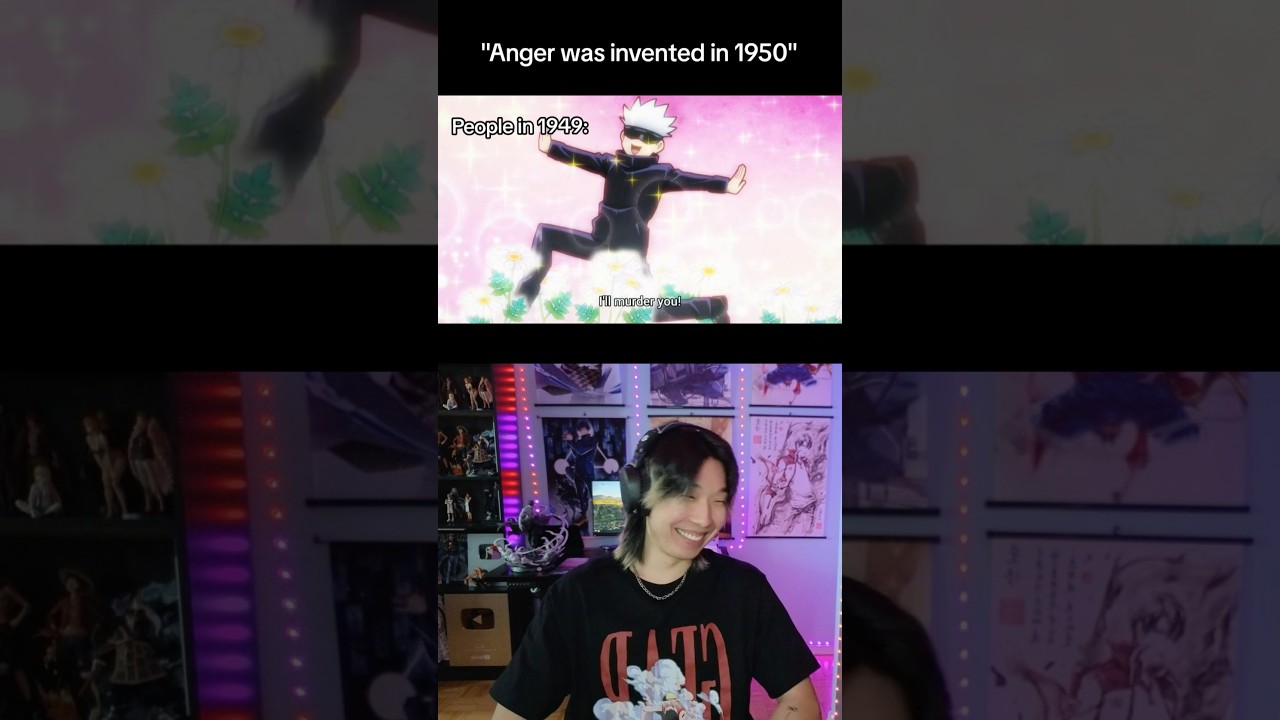 When the anime laugh is contagious 😂