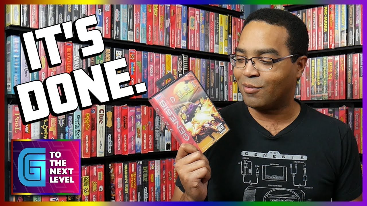 I COMPLETED My Retail US Sega Genesis Collection! (2017)