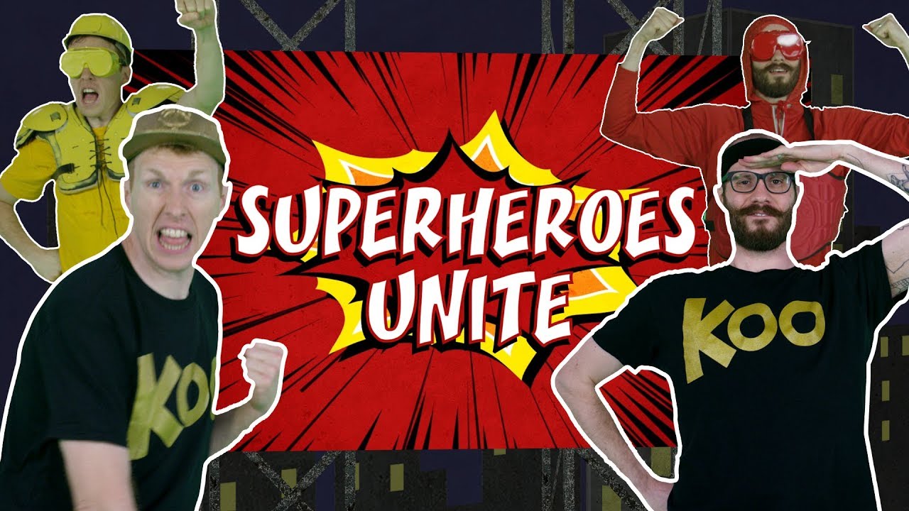 Superheroes Unite (Dance-A-Long) /// Koo Koo