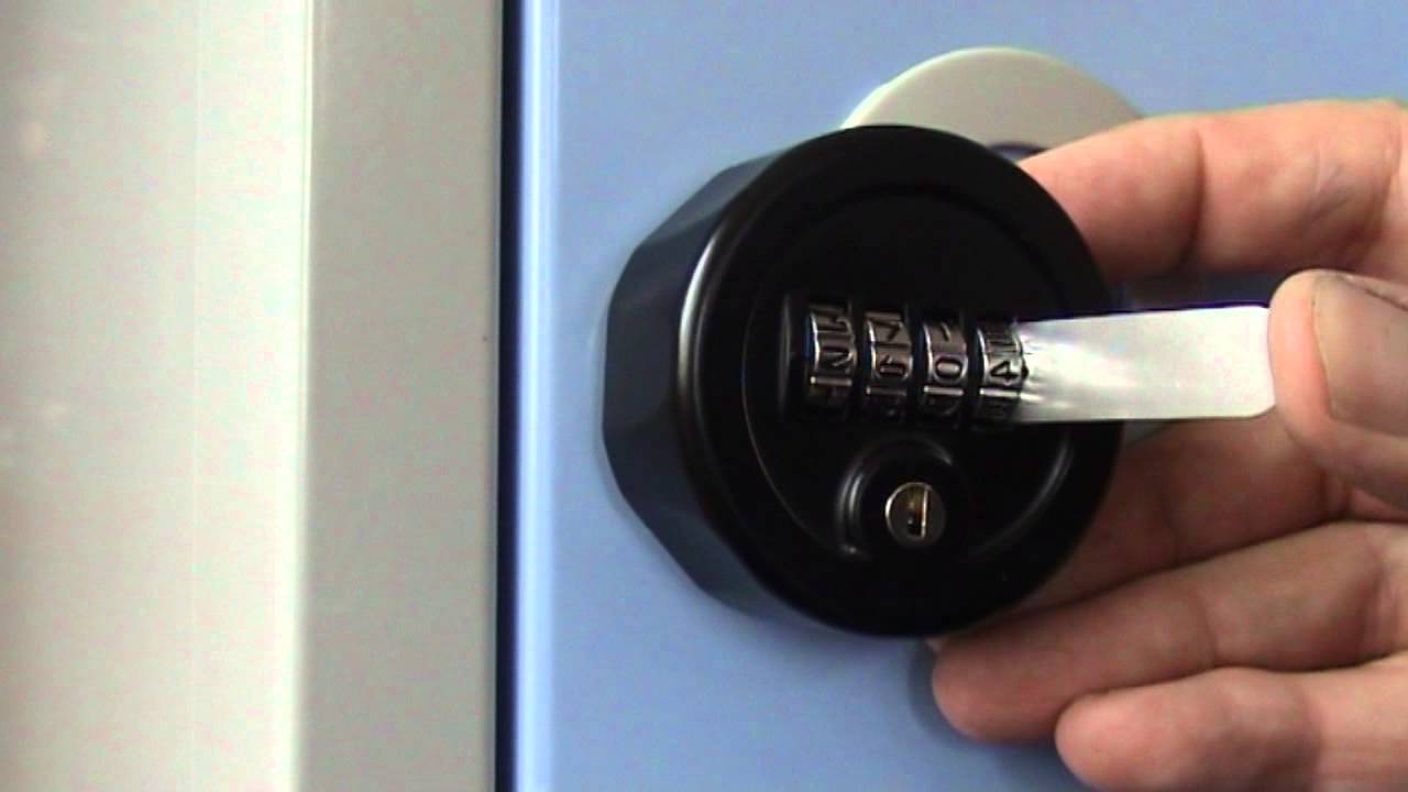 4 Digit Mechanical Combination Lock Elite Lockers Ltd