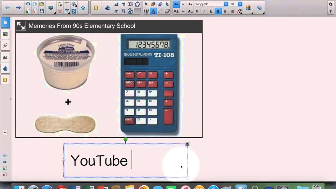 SMART Notebook embed Youtube