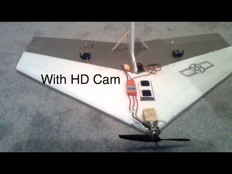 Delta Flight with HD Wing Cam « AileronRC