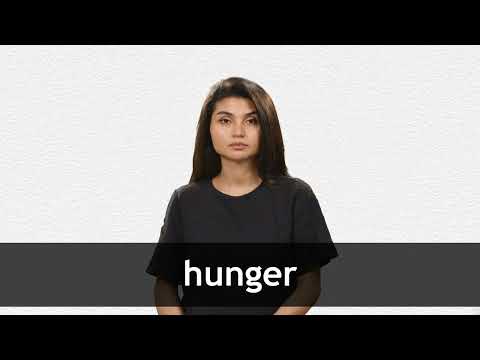 HUNGER definition and meaning | Collins English Dictionary