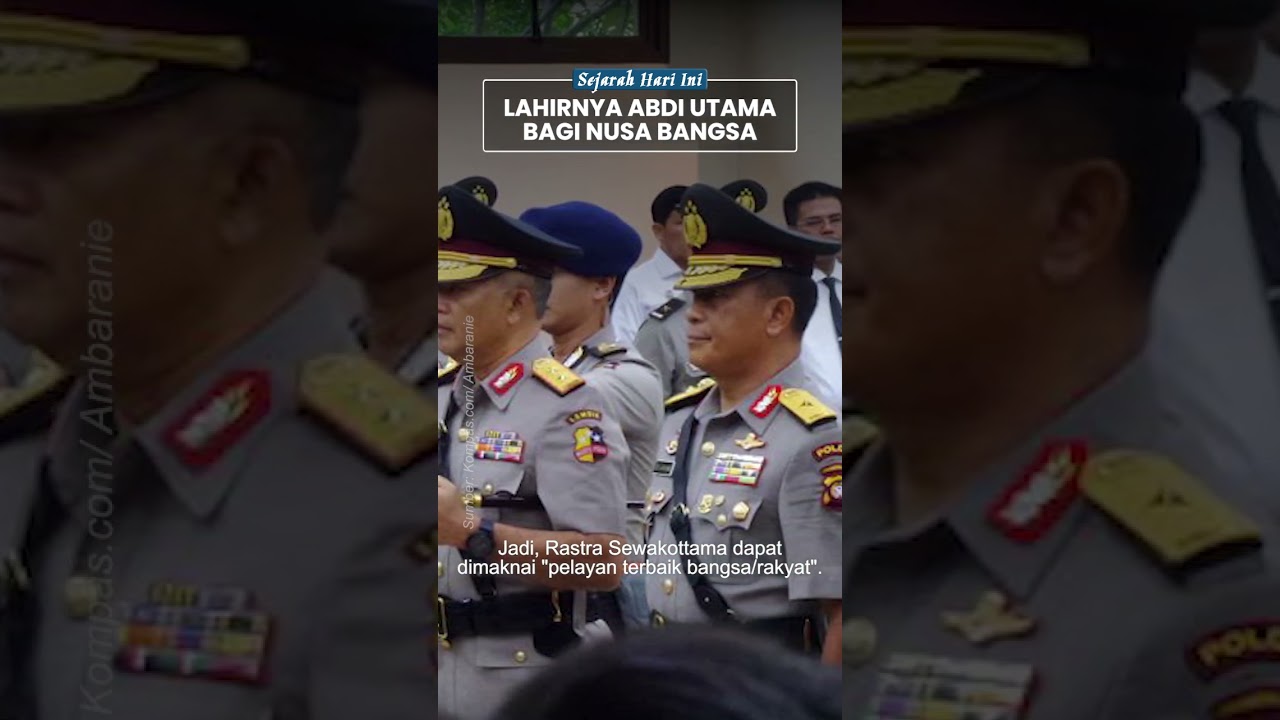 Motto Keren Polri yang Tak Banyak Publik Tahu hingga Lahirnya 'Abdi ...