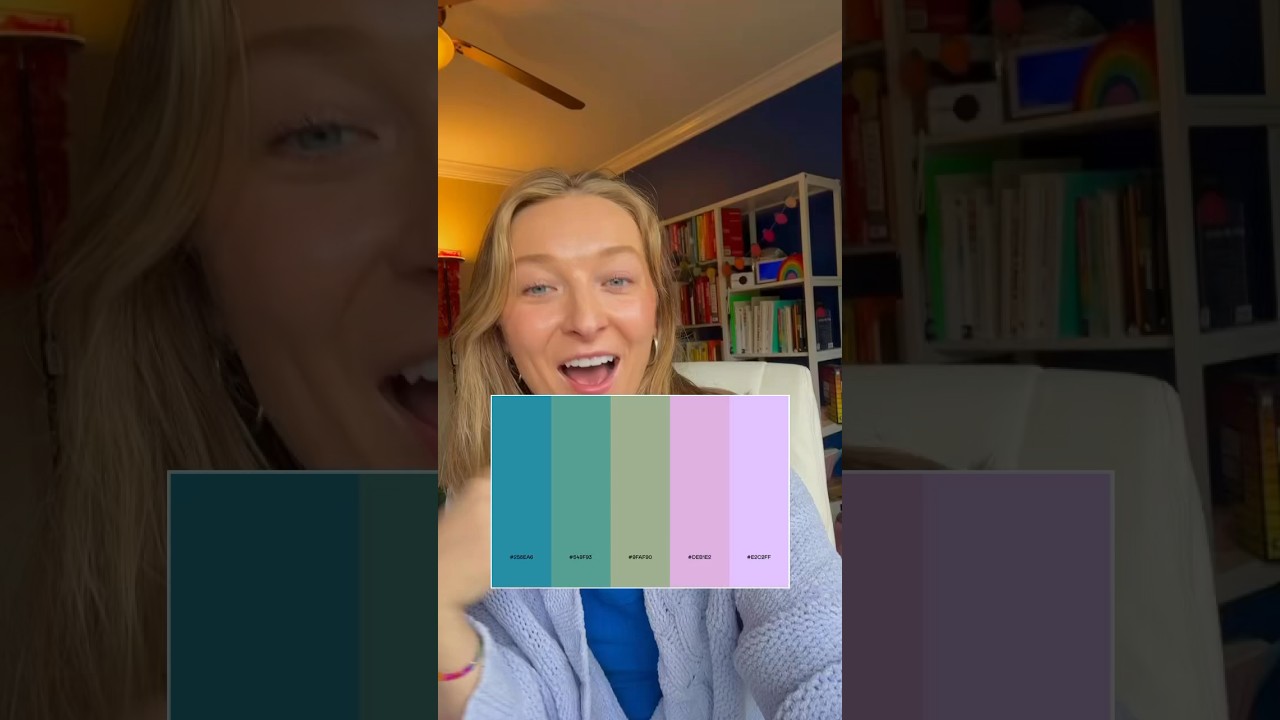 How to fix a color palette 🎨 #colorpalette #graphicdesign #graphicdesigner #webdesigner
