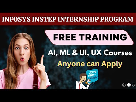 Infosys Internship Program 2023 | AI, ML & UI, UX Training And Internship Program | Anyone can Apply