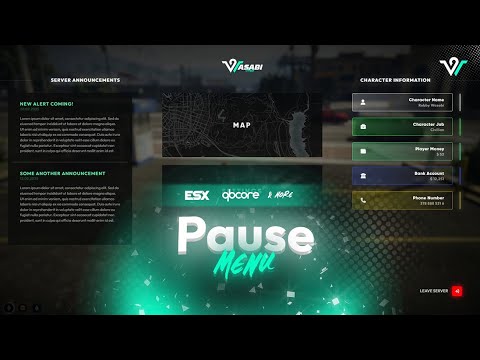Wasabi Scripts | Pause Menu