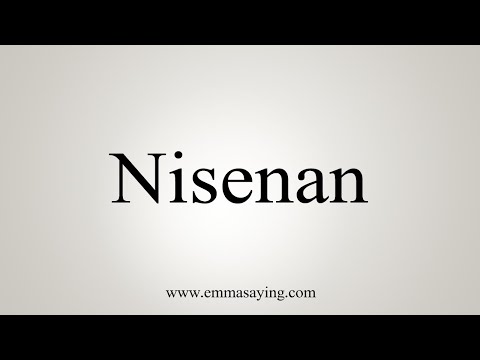 How To Say Nisenan