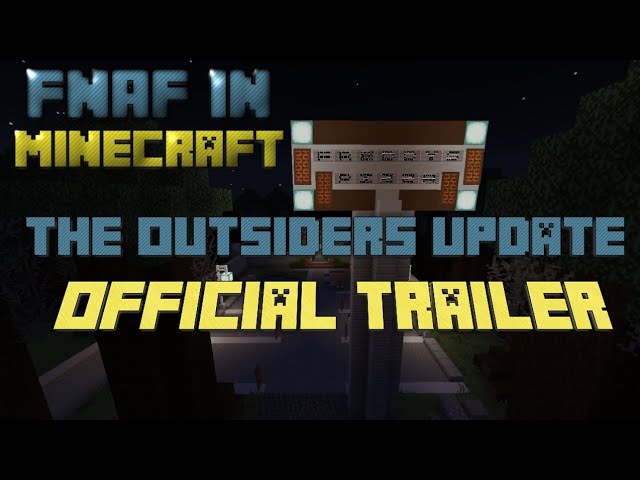 FNAF In Minecraft Minecraft Map