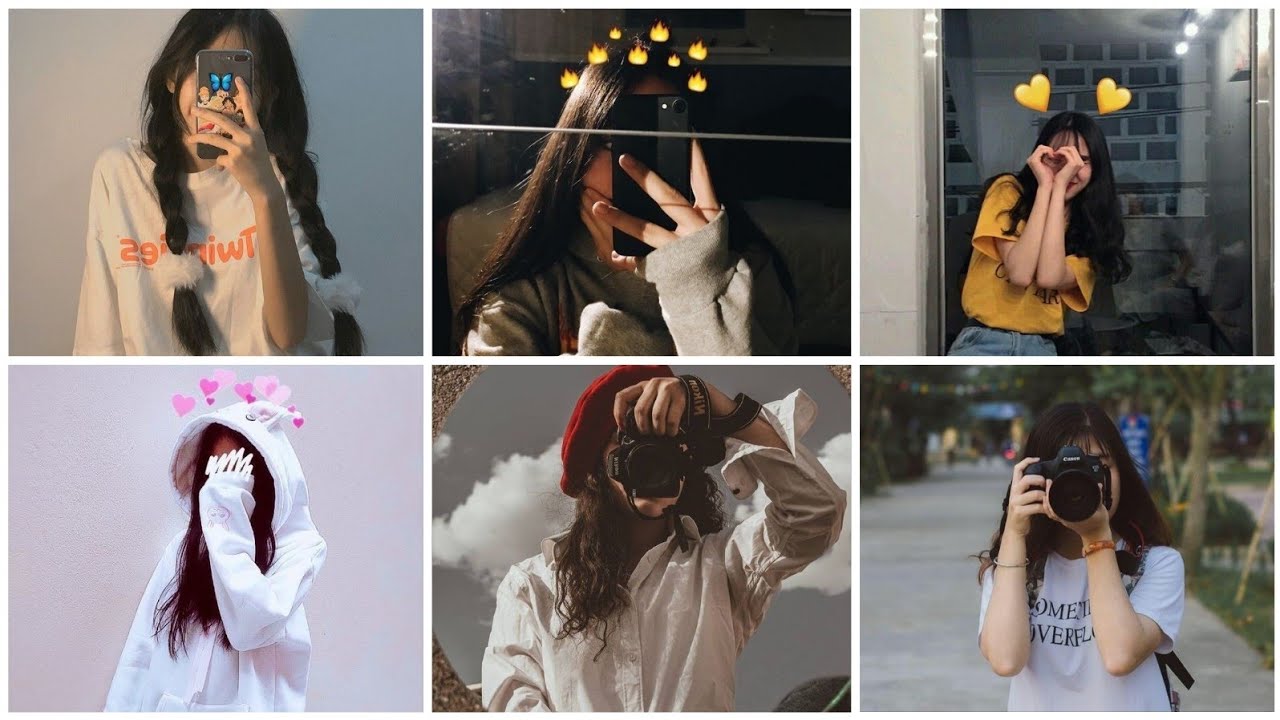 Most Beautiful Girls Hidden Face dpz || korean Girls dpz || girls profile picture #dpz