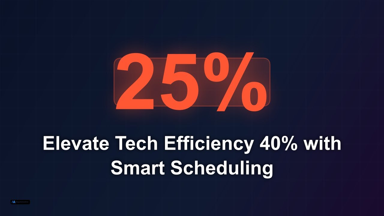 Elevate Tech Efficiency 40% with Smart Scheduling