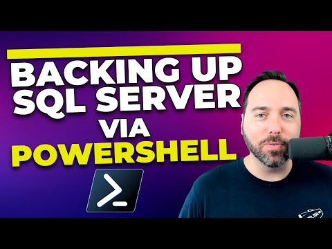 Backing up SQL Server via PowerShell – 36 Chambers – The Legendary ...