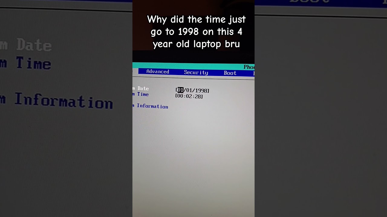 Bruh what is wrong with my uefi firmware settings #sh
