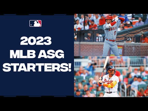Your 2023 MLB All-Star Game STARTERS! The biggest names in baseball named to the Mid-Summer Classic!