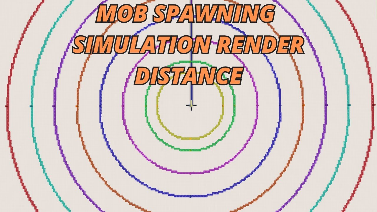 Mob Spawning - Simulation and Render Distance - Basics Explained