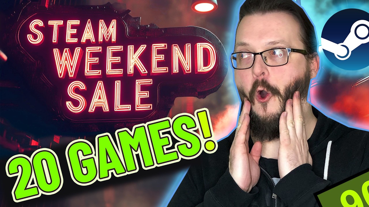 Steam Weekend Sale! 20 FANTASTIC Games on Sale!! 🎮