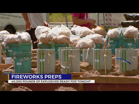 Fireworks prep in Nashville