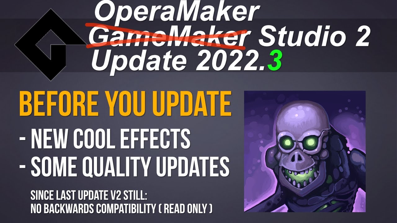 Patch V2022.3 - More cool features [GameMaker Studio 2]