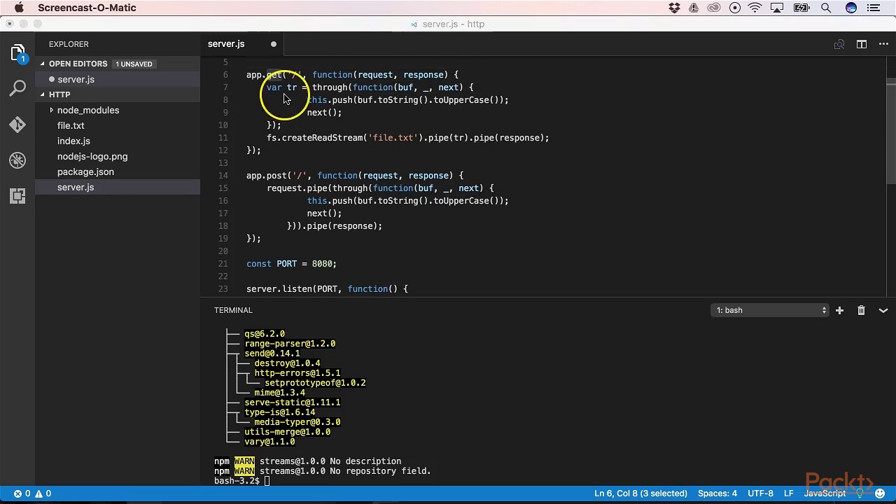 Mastering Node.js : Express.js | packtpub.com