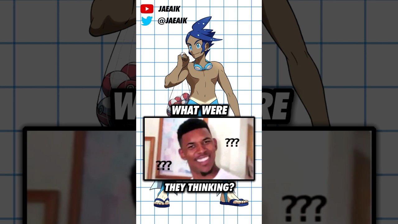 What were they thinking with Marlon... #jaeaik #pokemon #pokemonbw #pokemonbw2 #marlon