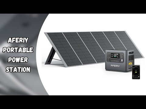 AFERIY Portable Power Station AF-P210 | Ultimate 2400W Solar Generator | Review