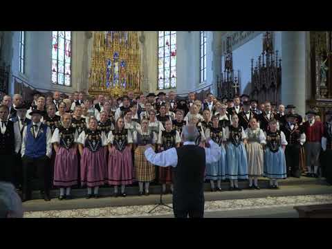 Aufnahme Kamerade mit Gesamtchor Entlebucher Jodlervereinigung