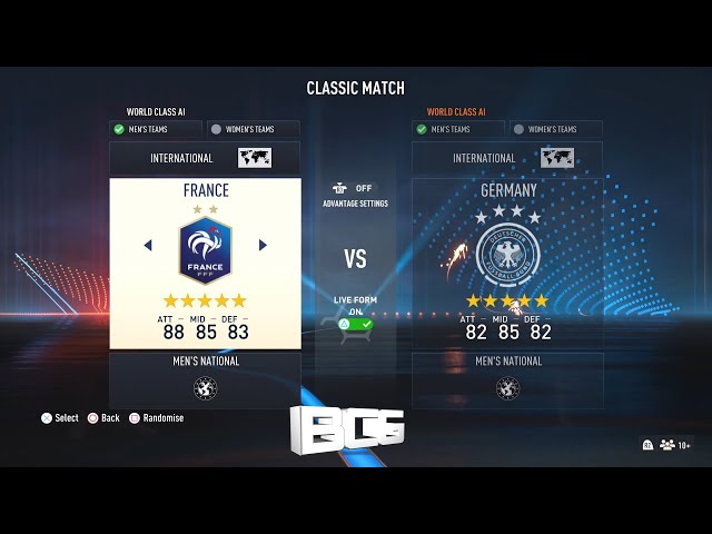 FIFA 23 national teams: Complete list of all nations present in the game