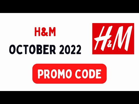 NEW! H&M Promo Code October 2022 Coupon Code Discount Code