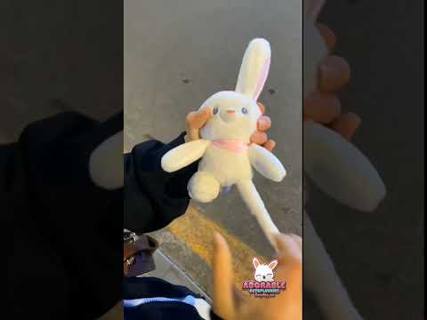Rabbit Plush ๐ฐ ๐ฅน | Plush Toys for Kids | Plush Toy | #plushtoys #cutetoys #shorts #giftforkids