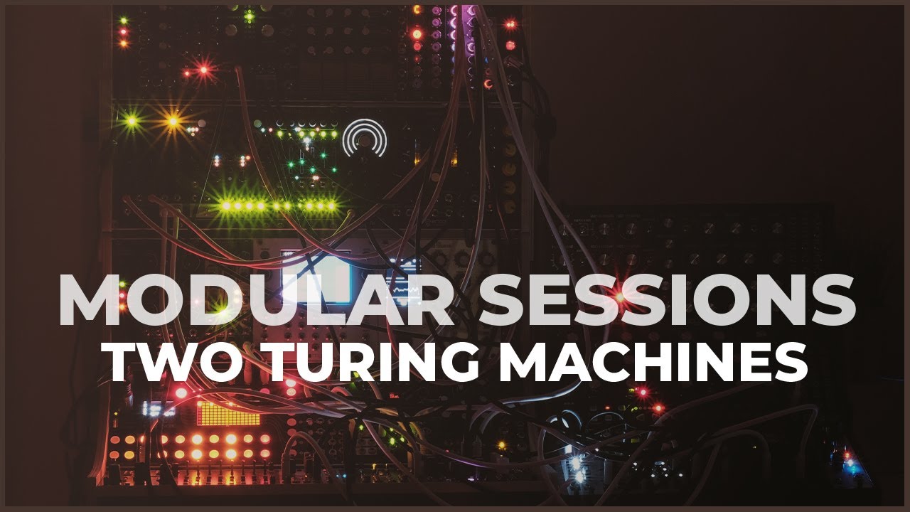 Two Turing Machines. A patch with Grayscale Permutation and the classic TM from Music Thing Modular.