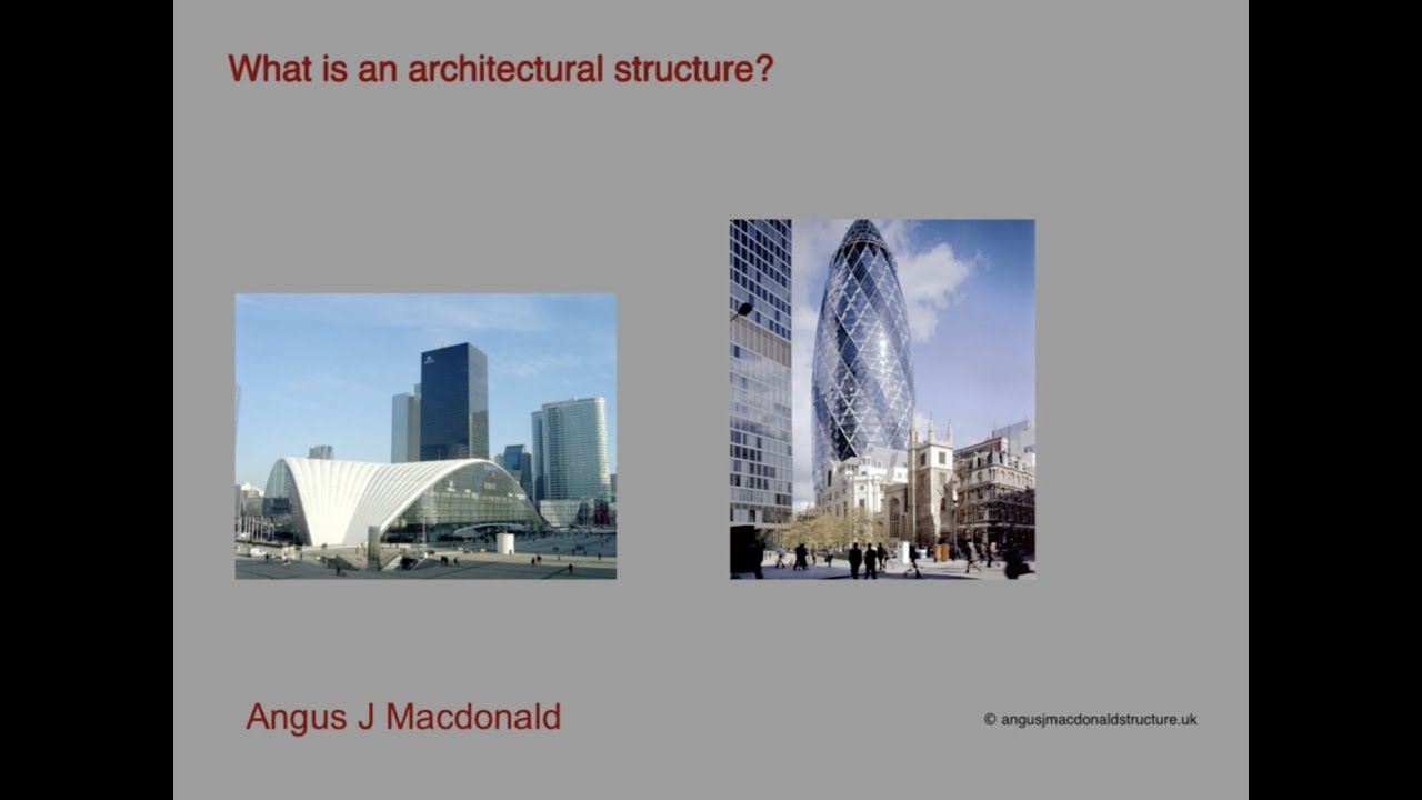 Architectural Structures – an introduction