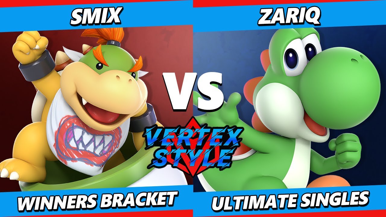 Vertex Style - SMIX (Bowser Jr.) Vs. ZARIQ (Yoshi) Smash Ultimate - SSBU