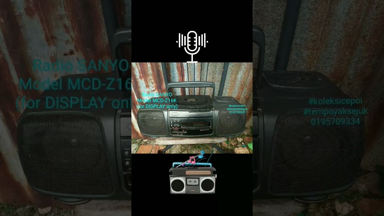 Radio SANYO (for DISPLAY only)